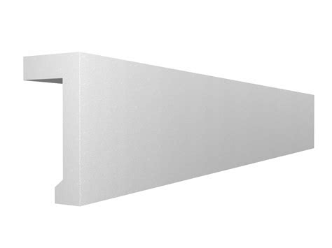 Listwa karniszowa maskownica karnisza osłona szyny xps led 15x6cm 02