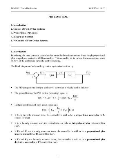 pid control part 1