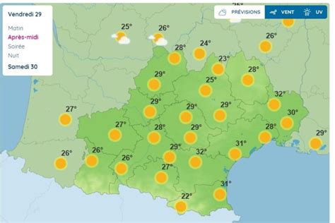 Ce que prévoit Météo France pour Toulouse et l Occitanie vendredi
