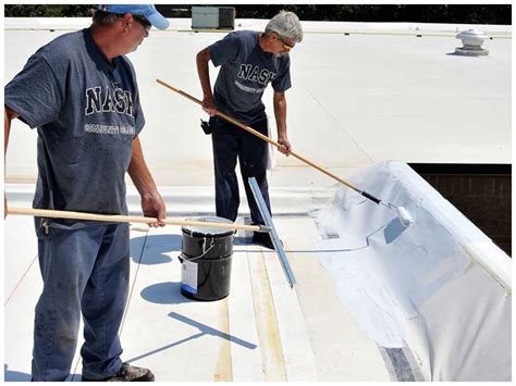 Repair Roof Leaks With Liquid EPDM Coatings And Liquid Rubber Coatings