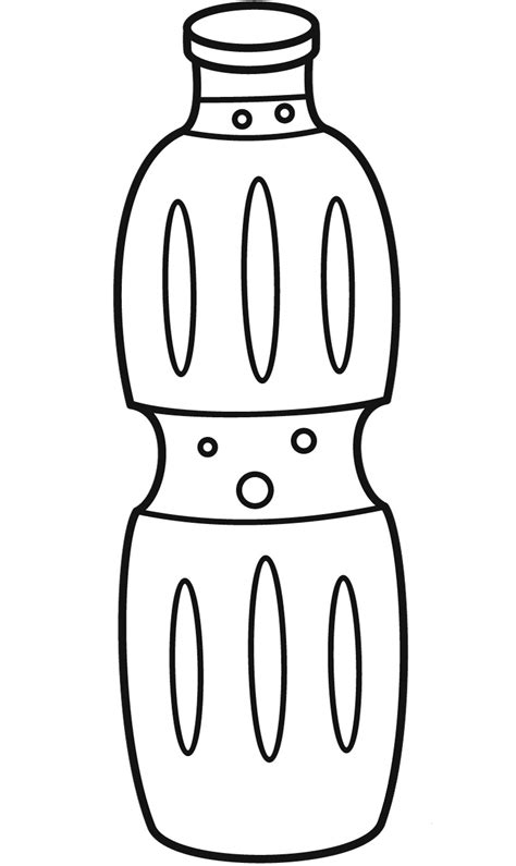 Water Bottle Coloring Page ColouringPages