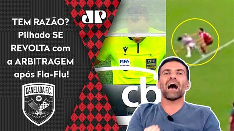 É UMA VERGONHA Esse GOL ANULADO do Flamengo contra o Fluminense NÃO