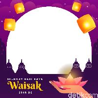 25 Twibbon Hari Raya Waisak 2024 Unik Dan Gratis Bagikan Ke Medsos