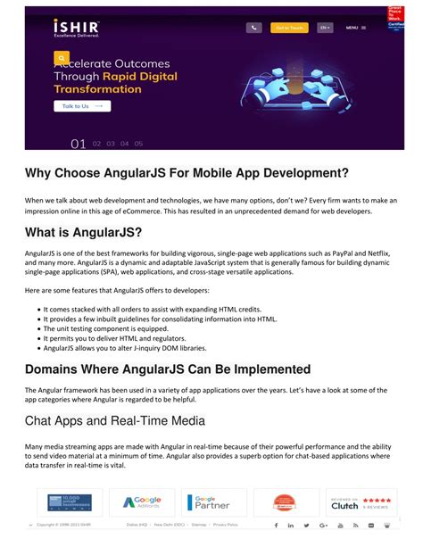 ppt why choose angularjs for mobile app development powerpoint presentation id 10858307