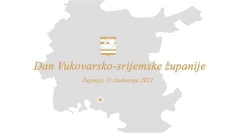 Film Vukovarsko srijemska županija 11 11 2022 YouTube