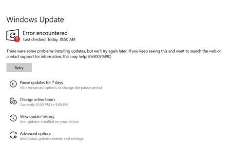 Windows Update Error Can Anyone Help R Windowshelp