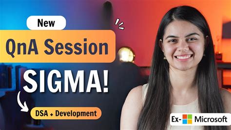 Qna Session With Shradha Ma Am Sigma Dsa Web Development Youtube