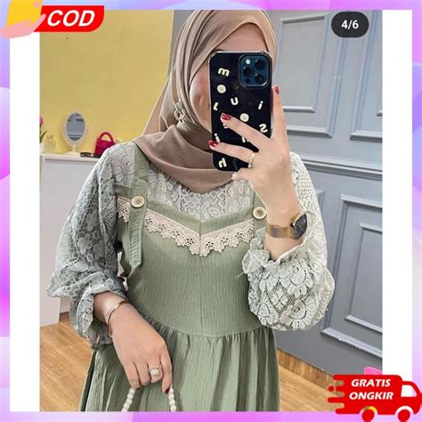 Jual Gamis Muslim Trendy Gmis Pesta Kondangan Games Ibuibu Pengajian