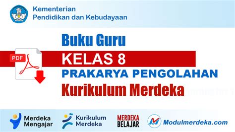 Buku Guru Prakarya Pengolahan Kelas Kurikulum Merdeka Modulmerdeka