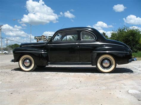 1946 FORD SUPER DELUXE COUPE Side Profile 66076