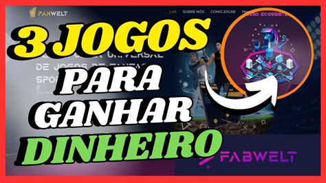 GANHE DINHEIRO ESSES JOGOS NFTS 3 GAMES PARA VOCÊ SE DIVERTIR E