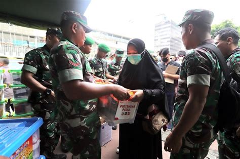 Dukung Kemanunggalan TNI Dengan Masyarakat Pertamina Bagikan 5 000