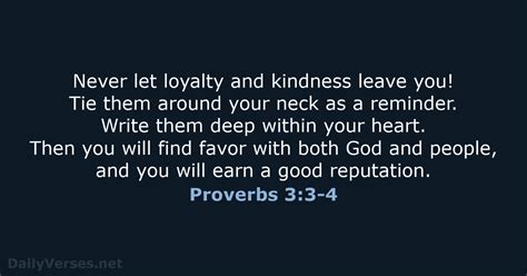 August 23 2024 Bible Verse Of The Day NLT Proverbs 3 3 4