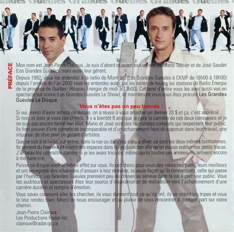 Grandes Gueules Le Disque 2001 Les Grandes Gueules