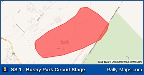 SS 1 Bushy Park Circuit Stage Stage Map Rally Barbados 2014