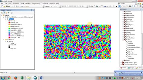 Create Aspect In ArcMap YouTube