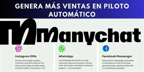Manychat La Herramienta Definitiva Para Automatizar Tu Marketing En