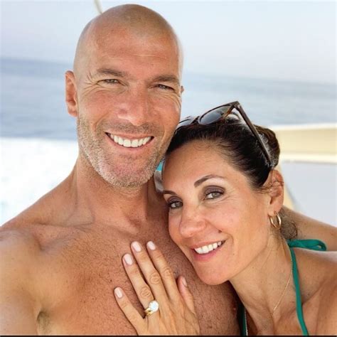 Photo Zinédine Zidane et sa femme Véronique Photo publiée sur
