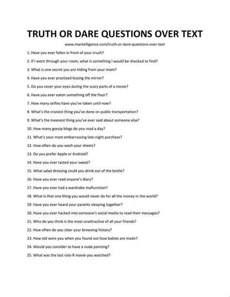 True Or Dare Questions Good Truth Questions Questions To Get To Know