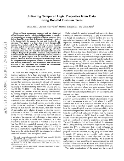 pdf inferring temporal logic properties from data using boosted decision trees