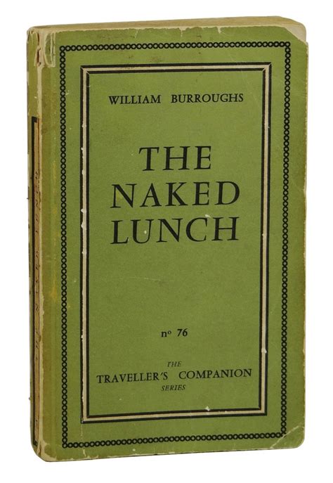 The Naked Lunch By Burroughs William S Good First Edition