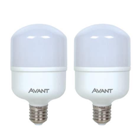 KIT 2 Lâmpada LED Bulbo 50w Alta Potência E27 AVANT Shopee Brasil