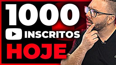 7 MANEIRAS DE GANHAR 1000 INSCRITOS NO YOUTUBE RÁPIDO e FÁCIL