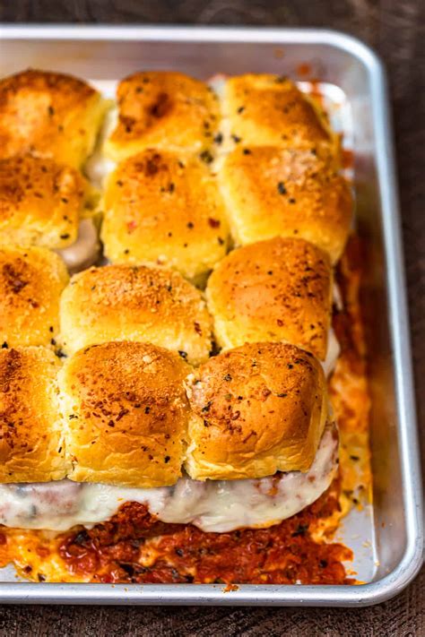 Baked Meatball Sliders The Cookie Rookie