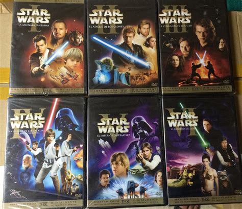 Star Wars The Complete DVD Movie Collection 1 6 I II III IV V VI
