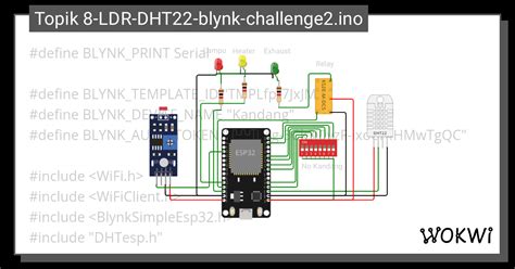 Topik 8 4 Ldr Dht22 Ino Wokwi Esp32 Stm32 Arduino Sim