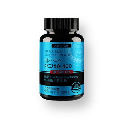 Nutri D Day Mega lex magnezium 400 купить по выгодной цене Happykim