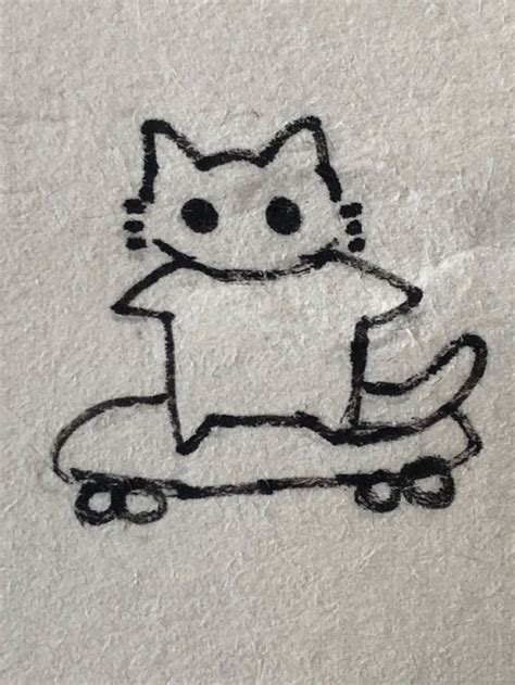 Art Doodles Doodle Art Draw Goofy Drawing Cute Doodle Art Cat