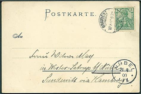 Pfg Germania Reichpost P Brevkort Johannes Kirke Magdeburg