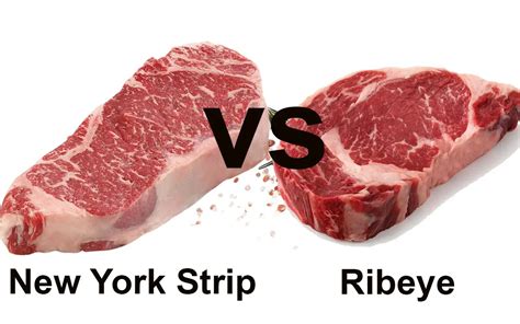 New York Strip Vs Ribeye Difference Between New York Strip And Ribeye