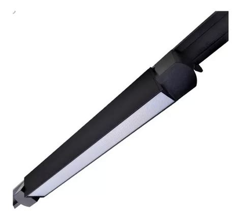 Lámpara LED difusa delgada para riel electrificado de 30 W color negro