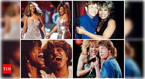 Tina Turner Passes Away Beyonce Mick Jagger Elton John Angela