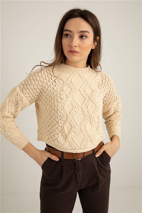 Rg Crop Kazak Krem