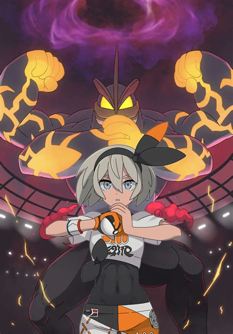 Bea Machamp And Gigantamax Machamp Pokemon And 1 More Drawn By Tab