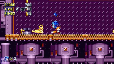 Sonic Mania Flying Battery Zone Act Bonus Stages Boss Fight