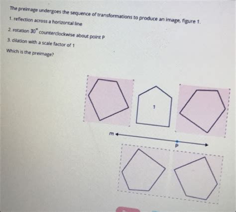 solved the preimage undergoes the sequence of transformations to produce an image figure 1 1