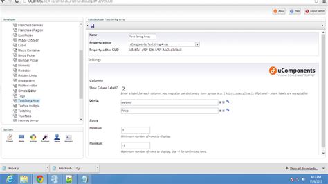 bind values to dropdown from contents razor