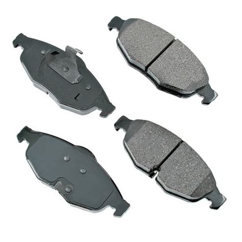 Akebono PRO ACT Ultra Premium Brake Pad Set Ceramic Walmart