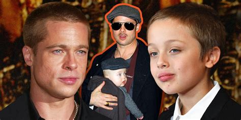 Lun Des Jumeaux De Brad Pitt Lui Ressemble Beaucoup Le Père A été ému à Sa Naissance Et A