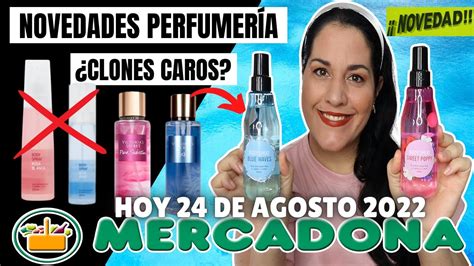 NOVEDADES MERCADONA PERFUMERÍAHOY 24 DE AGOSTONUEVOS BODY SPRAYS