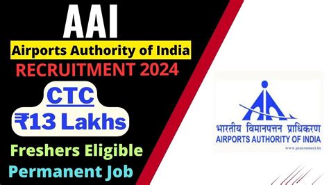 Aai Recruitment Ctc Lakhs Freshers Eligible Permanent