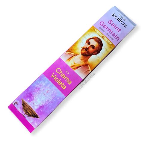 Incenso Saint Germain E A Chama Violeta Kailas Varetas