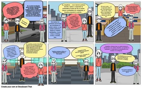 El bullying escolar Problemática social Storyboard