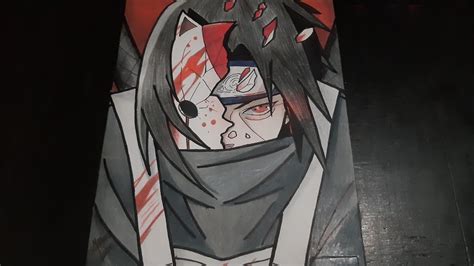 COMO DESENHAR ITACHI UCHIHA NARUTO PASSO A PASSO How To Draw