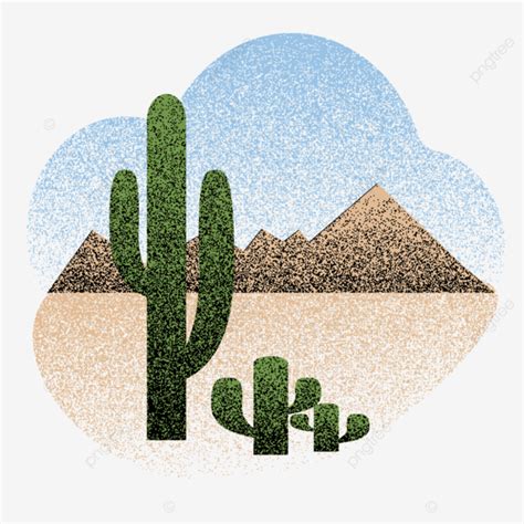Cactus Plant In The Desert Cactus Plant Desert Cactus PNG And Vector