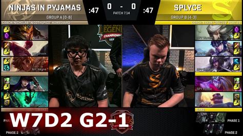 Ninjas In Pyjamas Vs Splyce Game 1 S7 EU LCS Summer 2017 Week 7 Day 2